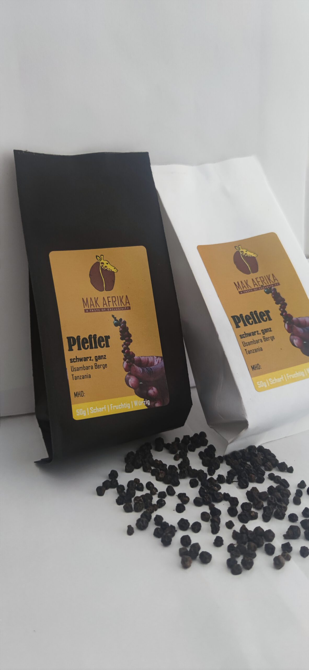 Pfeffer | schwarzer Pfeffer | Pfefferkörner